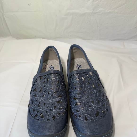 JBU | Shoes | Jbu By Jambu 9 Slip On Loafers Wildflower Blue Contoured ...